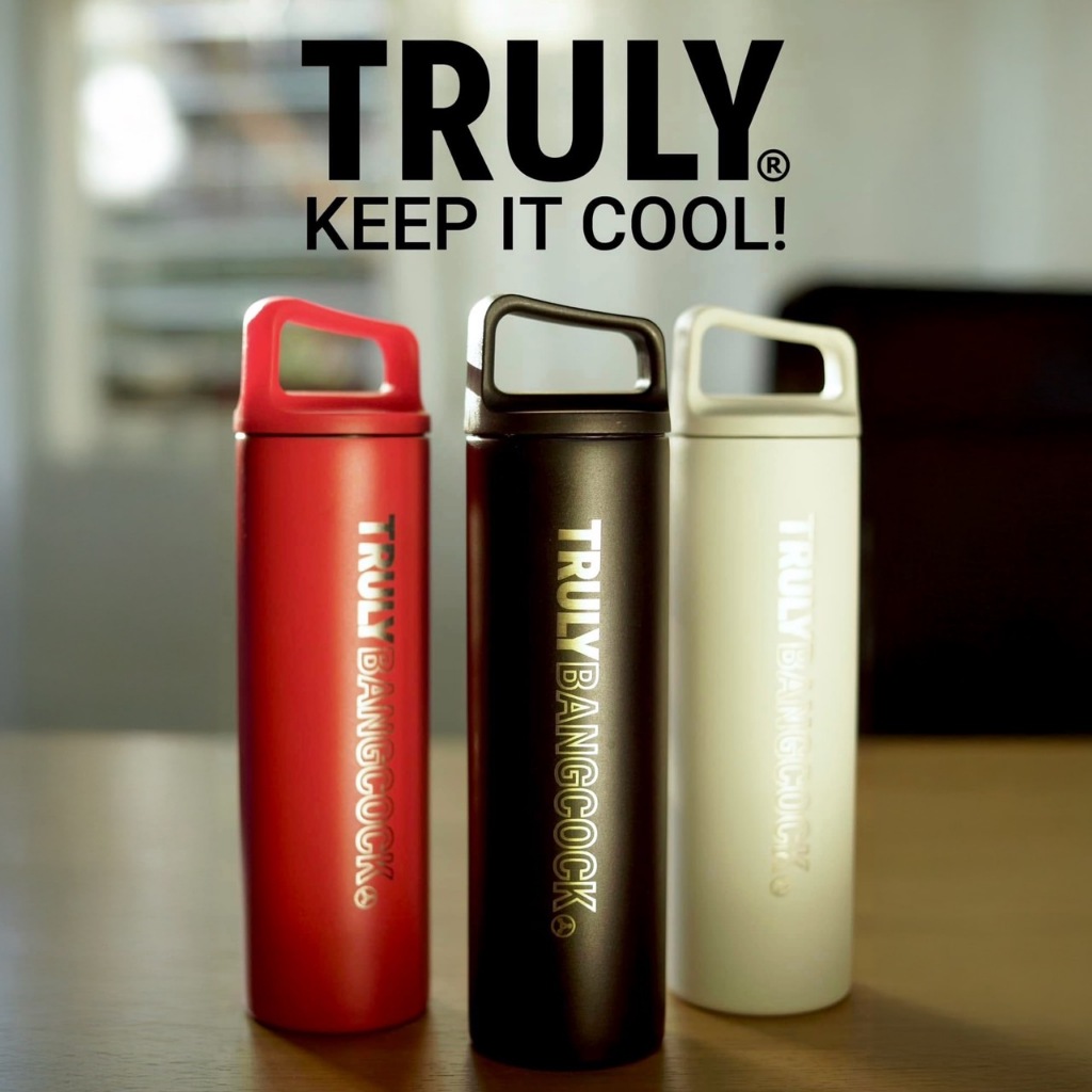TRULY กระบอกน้ำเก็บความเย็น Keep it cool,and be TRULY you ขนาด 500 ml ...