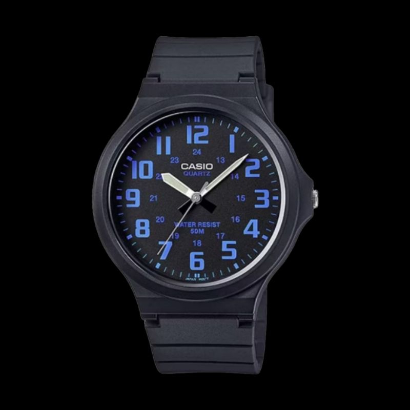 CASIOนาฬิกาคู่รุ่นMA-240-2 MQ-71-2สายเรซิ่น ของแท้รับประกัน 1ปี ...