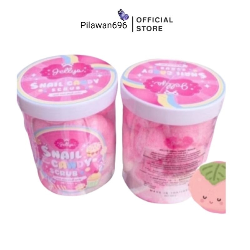 สครับเจลลี่ สครับสเนล สครับน้ำตาล สครับเมือกหอยทาก Jellys snail cand ...