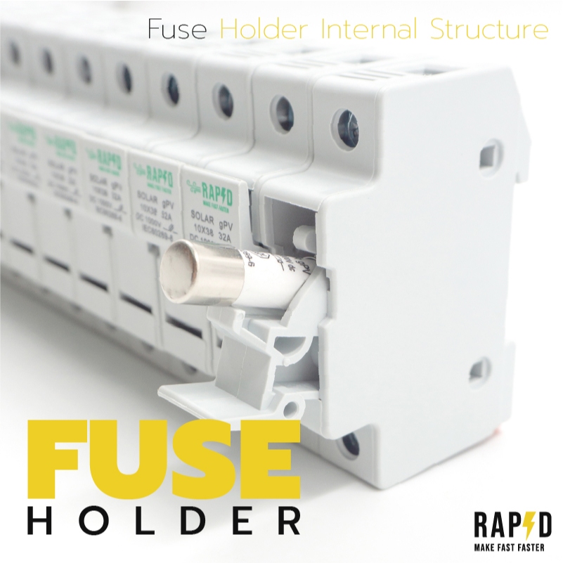 RAPD Fuse Holder รุ่น 10x38 32A | Shopee Thailand