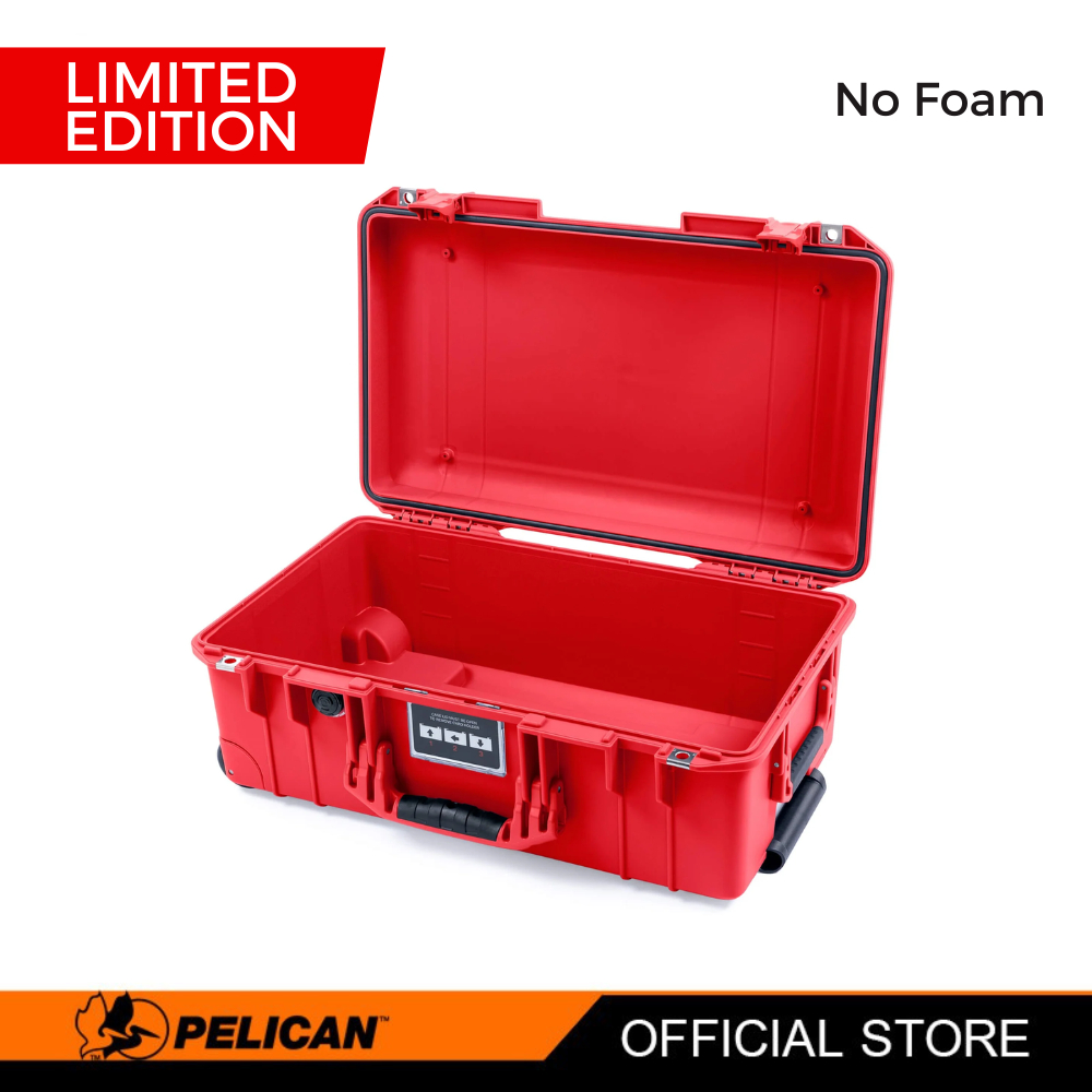 [Limited Edition MTO Color] Pelican รุ่น 1535 Air Carry-On Case No Foam - Red | Shopee Thailand