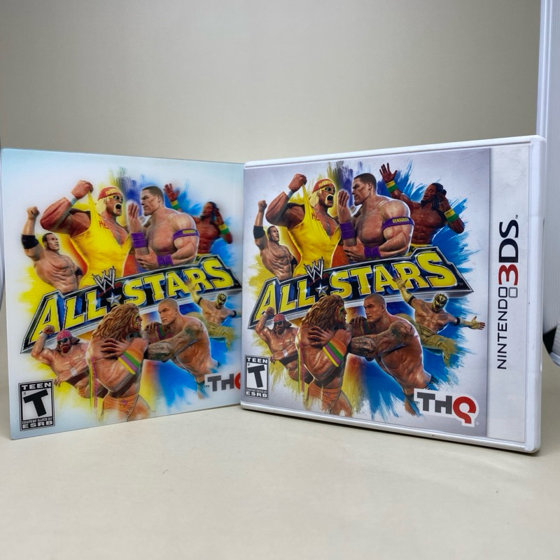 WWE All Stars (Art Cover 3D)(3DS) | Nintendo 3DS | Original USA ...
