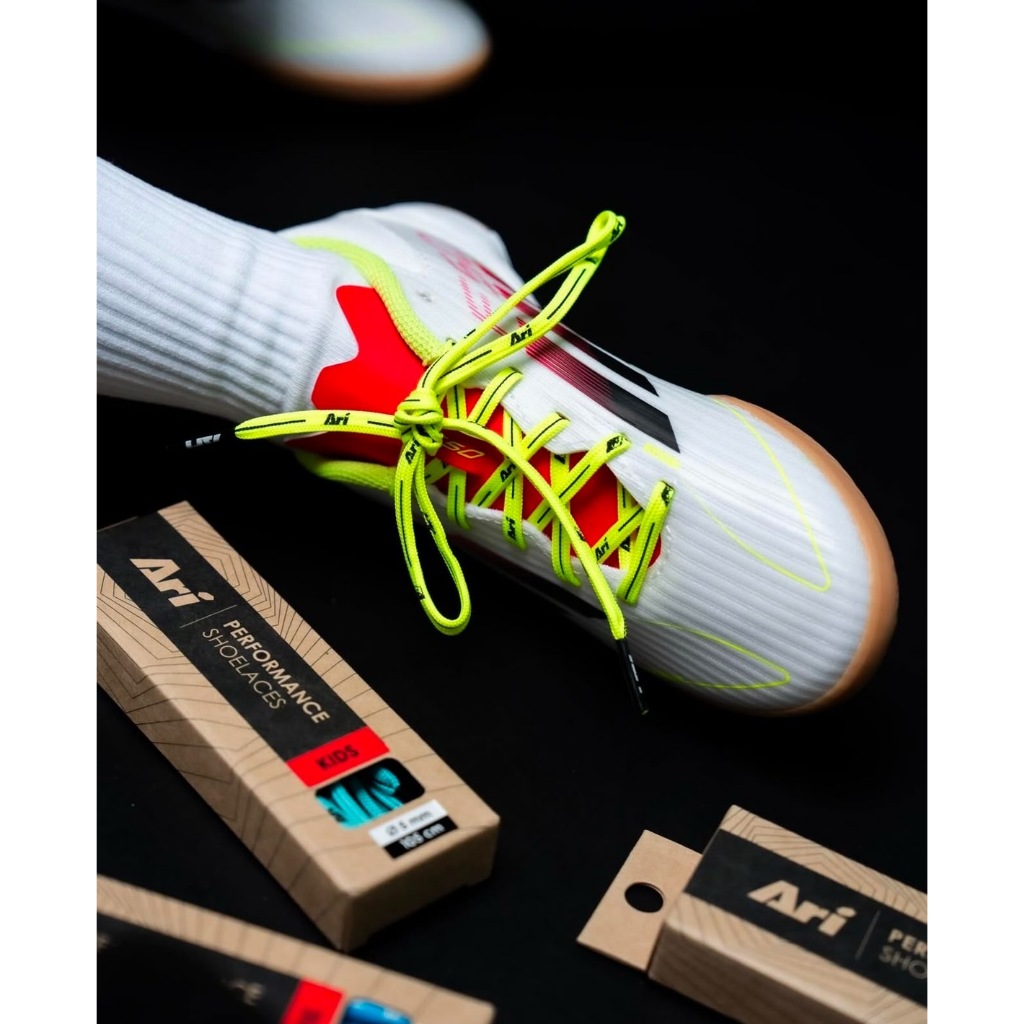 เชือกรองเท้าด็ก ARI KIDS COLORFUL SHOELACES ของแท้ 1 กล่อง 2เส้น ...