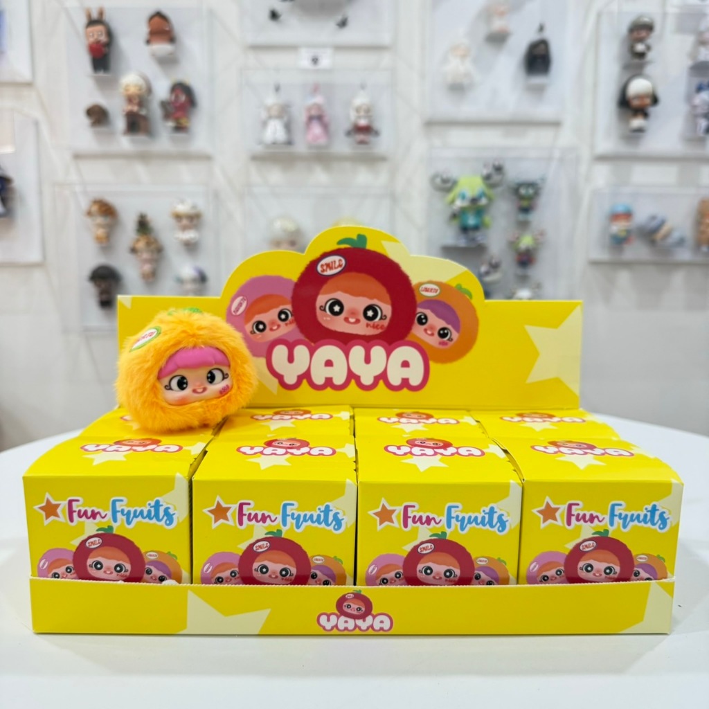 [ยกกล่อง] พวงกุญแจ YAYA Fun Fruits ผลไม้ชะชะช่า (พร้อมส่ง) | Shopee ...