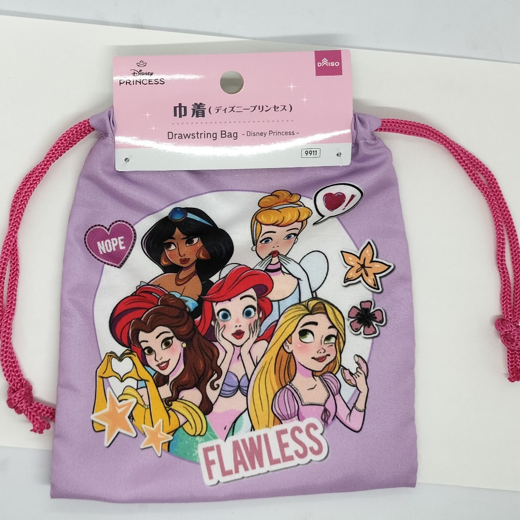 【Direct From Japan】Disney PRINCESS Drawstring Bag กระเป๋าเชือกรูดลาย ...