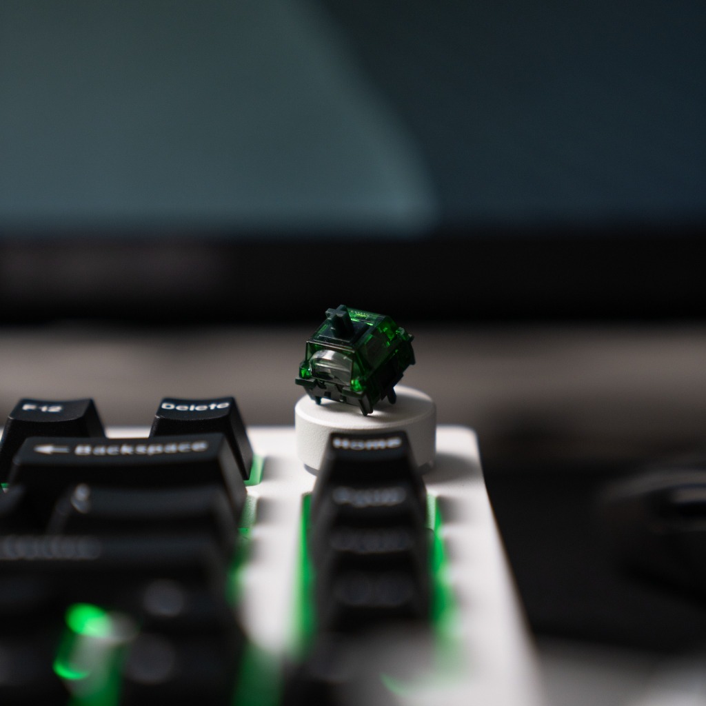 45 ตัว สวิตช์ AKKO x Monsgeek Green Fog Greenfog Switch Linear 5 Pin ...