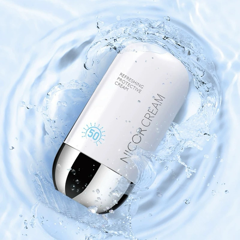 กันแดด ครีมกันแดด Nicor spf50pa+++ กันแดดหน้า ป้องกันรังสียูวี กันน้ำ กัน เหงื่อ ไม่วอก ไม่เทา ...