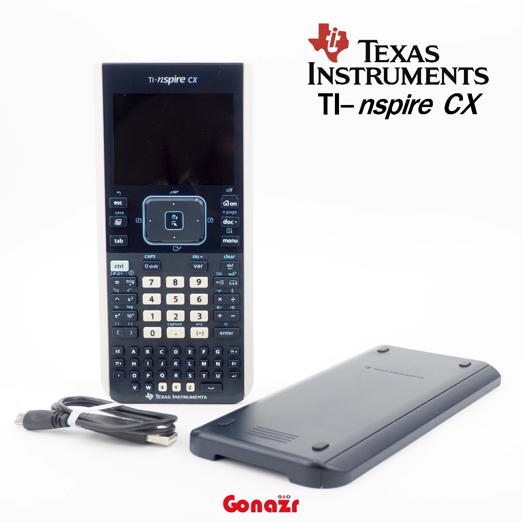 เครื่องคิดเลขวิทยาศาสตร์วิศวกรรม Texas Instruments Nspire CX จอสี มือ ...