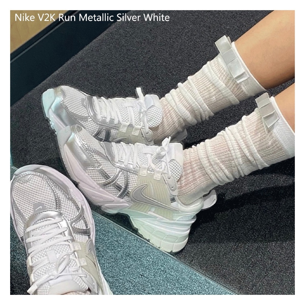 🇰🇷(W)Nike V2K Run Summit White Metallic Silver FD0736-100/FD0736-101 ...