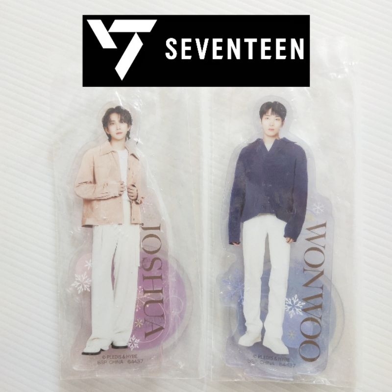 Standy Acrylic สแตนดี้ JOSHUA โจชัวฮง Wonwoo วอนอู SEVENTEEN WINTER ...
