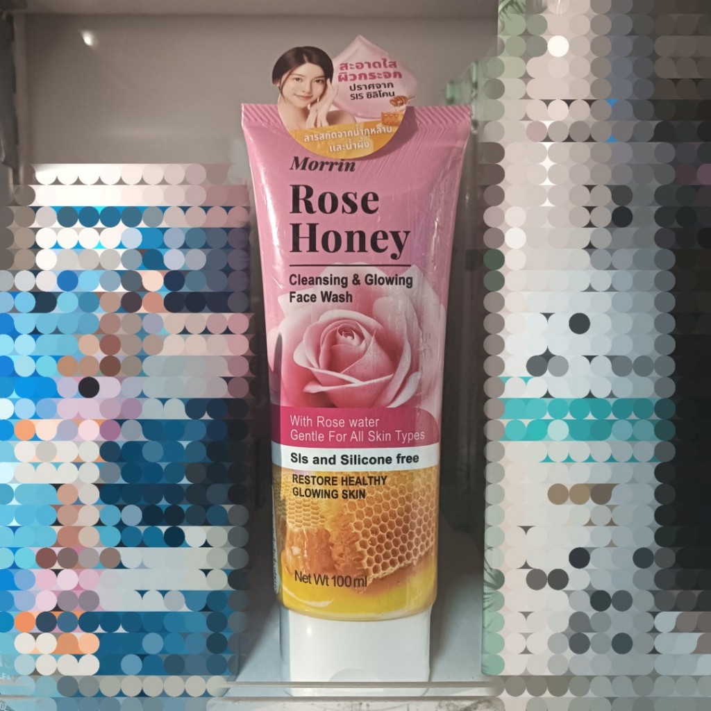 เจลล้างหน้า มอร์ริน โรส ฮันนี่ เคล็นซิ่ง โกลวิ่ง เฟส วอช MORRIN Rose ...
