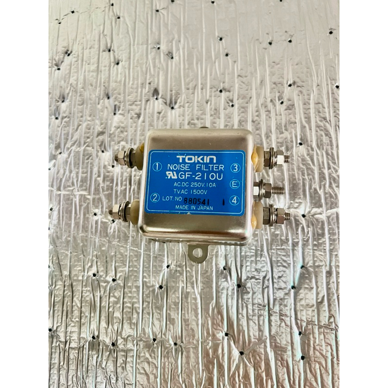 ป้องกันไฟกระชาก TOKIN Noise Filter 250Vac 10A made in Japan ของใหม่เก่า ...