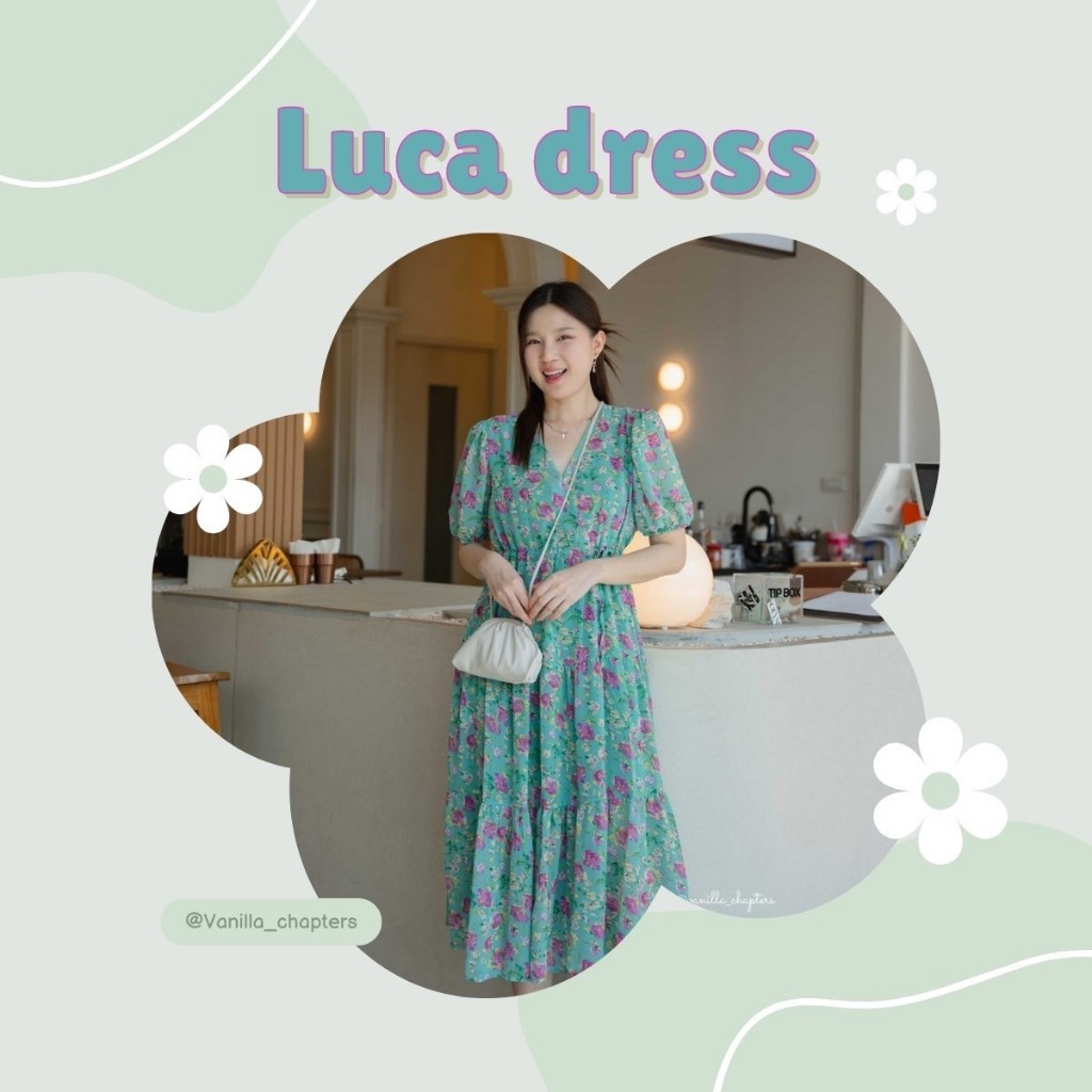 Luca dress (vanilla_chapters) | Shopee Thailand