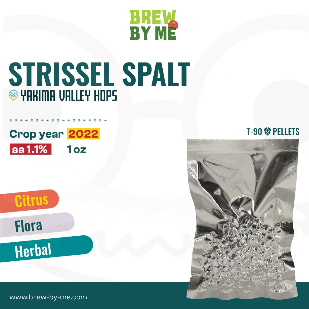 ฮอปส์ Strissel spalt (FR) PELLET HOPS (T90) โดย Yakima Valley ทำเบียร์ ...