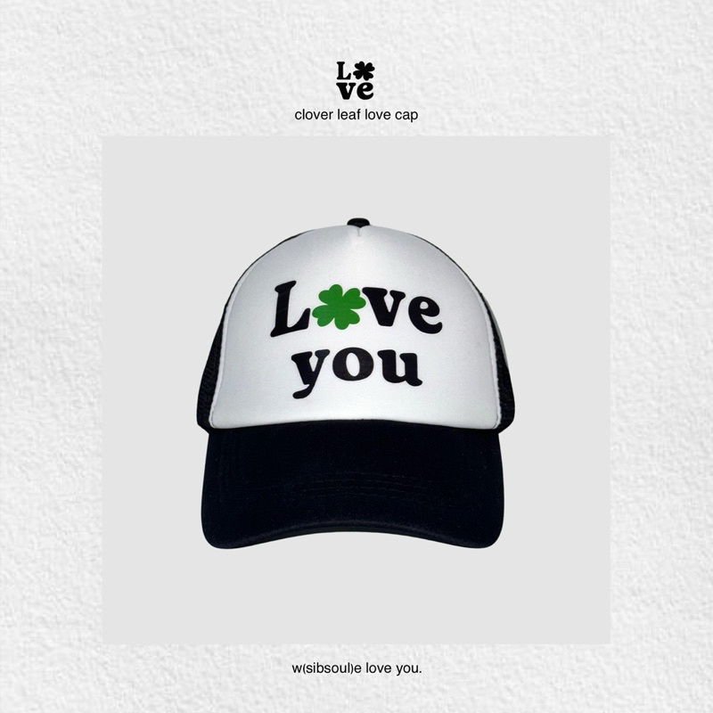 clover leaf love cap ☆ | Shopee Thailand