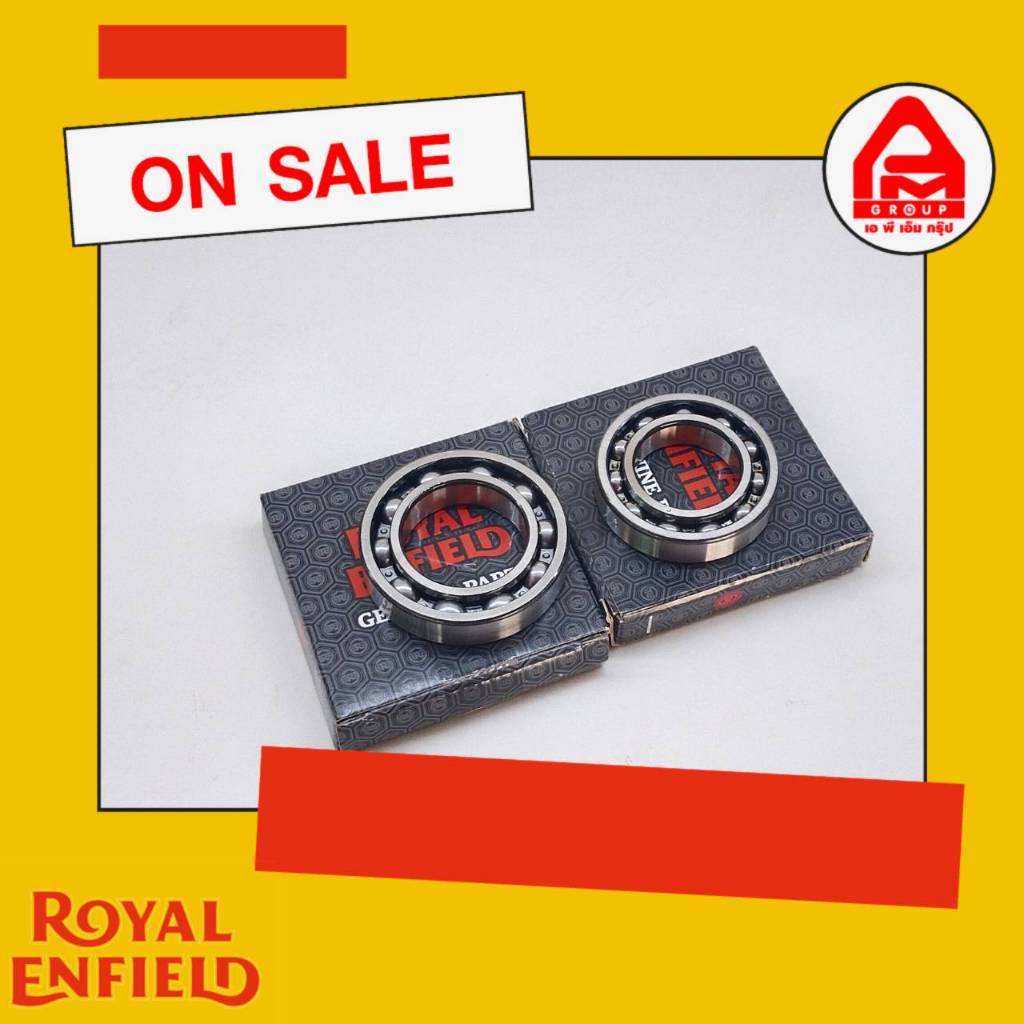 ลูกปืน เพลาข้อเหวี่ยง ซ้าย/ขวา แท้ รุ่น CLASSIC,BULLET,HUNTER,METEOR ...