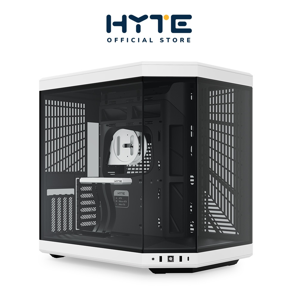 HYTE Y70 BLACK/WHITE (Computer case / เคสคอมพิวเตอร์) | Shopee Thailand