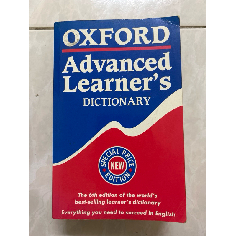 oxford advanced learner’s dictionary มือสอง สภาพเก่า | Shopee Thailand