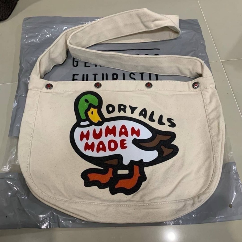 กระเป๋า HUMAN MADE DUCK BAG ขนาด 14x10นิ้ว | Shopee Thailand