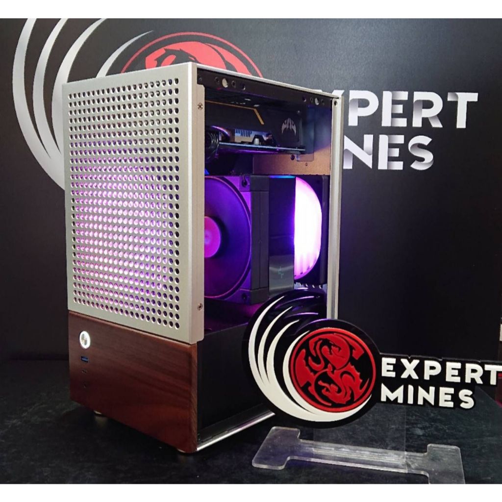 คอมพิวเตอร์ประกอบ JONSBO T6 SILVER MICRO ITX I5-10400 GTX1660TI M.2 2TB ...