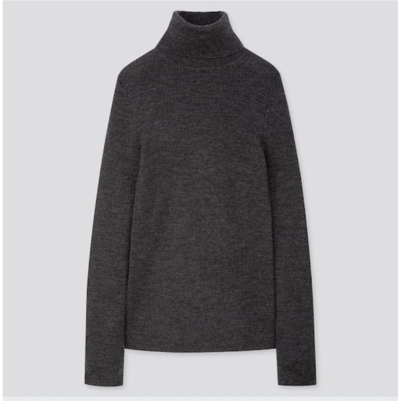 C3 เสื้อสเวตเตอร์ extra fine merino wool uniqlo | Shopee Thailand