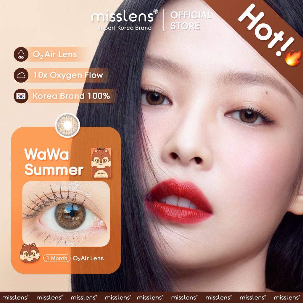 [เติมของแล้ว]Sisse lens คอนแทคเลนส์เกาหลี รุ่น Wawa Summer/Spring ...