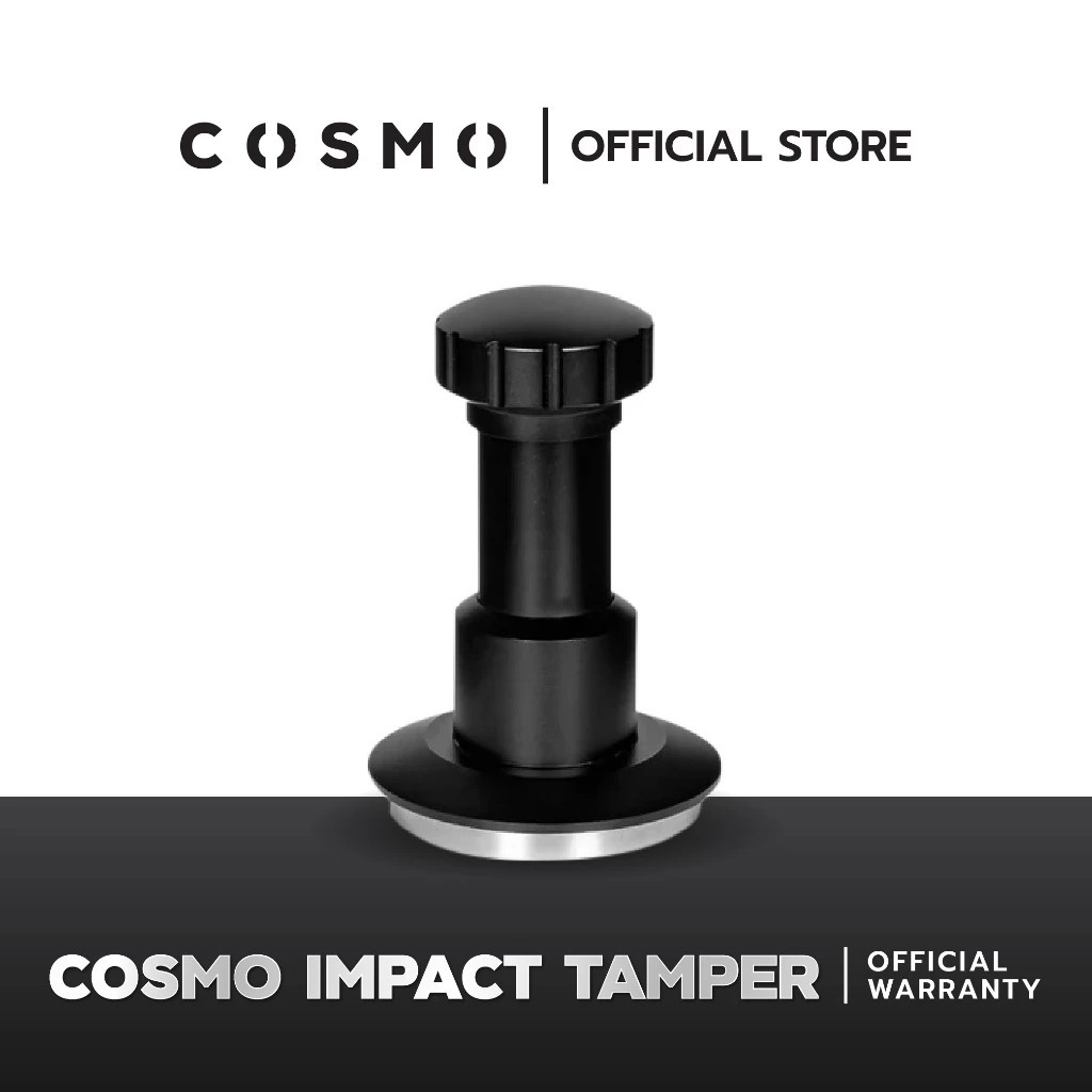Cosmo Impact 58.35mm -Threadbase เเทมเปอร์กดกาแฟ ดีไซน์สปริง 4 ตัว ...