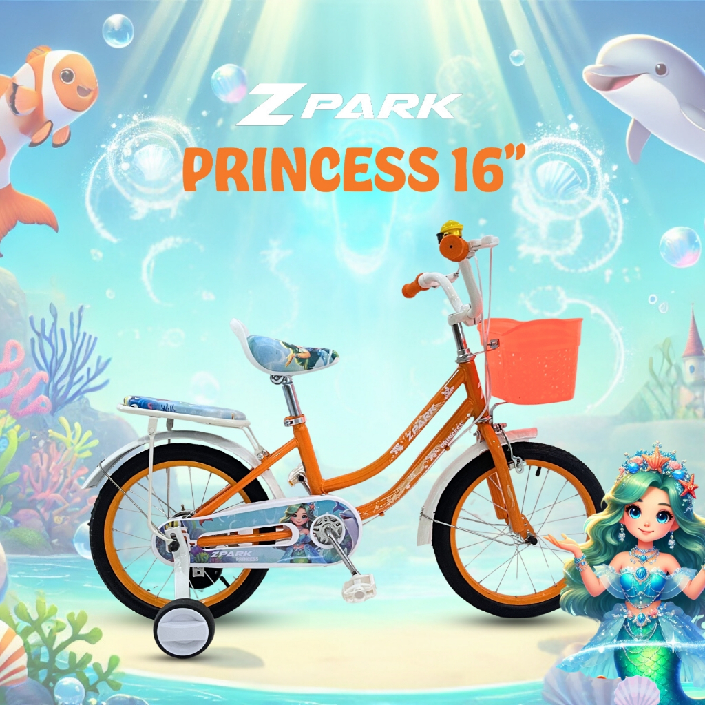 จักรยานเจ้าหญิง ZPARK PRINCESS ขนาดวงล้อ 16 นิ้ว | Shopee Thailand
