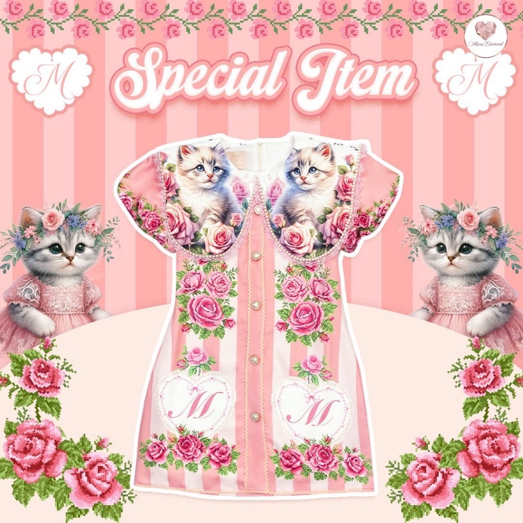 (Special Item) Ploy Chompoo Dress เดรสสั้นผ้าไหมเกาหลีพิมพ์ลาย แขน ...