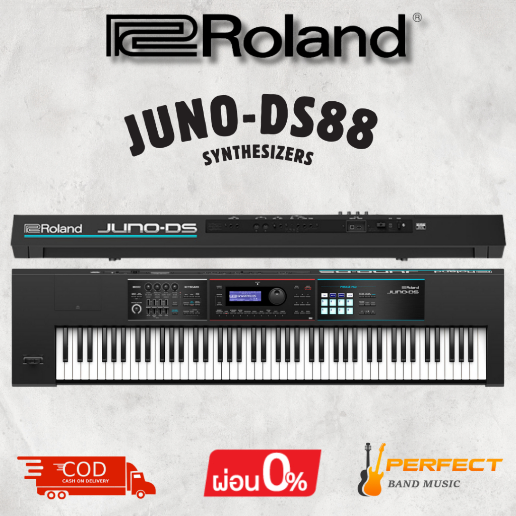 คีย์บอร์ด Roland JUNO-DS88 Synthesizers Keyboard [ผ่อน 0% 10เดือน] | Shopee Thailand