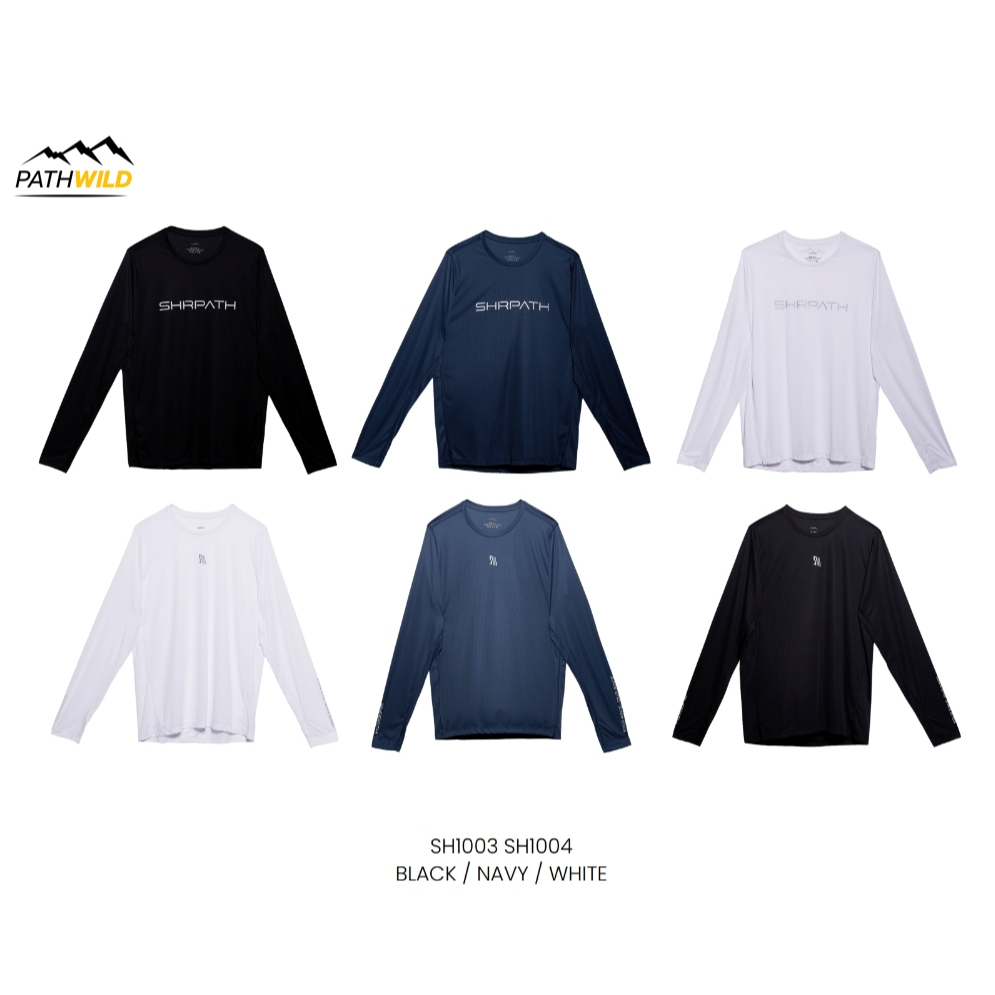 SHRPATH LIGHT RUNNING SHIRT LONG SLEEVE เสื้อวิ่งแขนยาว กันแดดดี ...