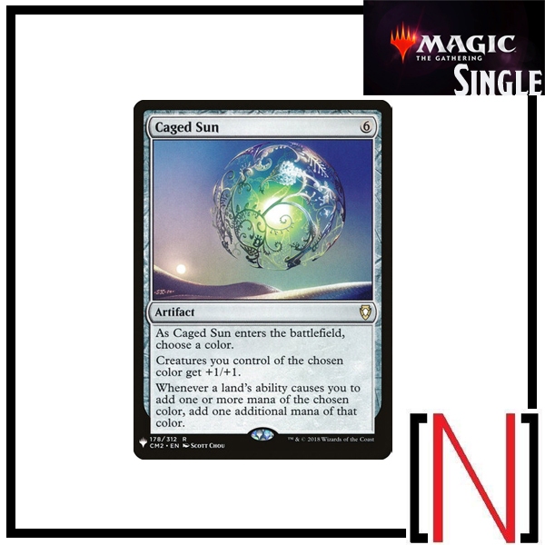 [MTG][Single][TheList] Caged Sun ระดับ Rare [ภาษาอังกฤษ] | Shopee Thailand