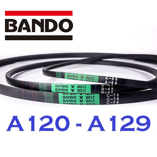 สายพาน BANDO V-BELT A120- A129 ร่อง A (12.7 มม.) สายพานร่องวี A120 A121 ...