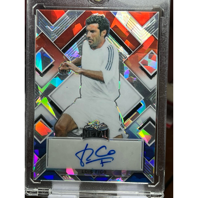 Louis Figo Football Card การ์ดบอลพร้อมลายเซ็น หลุยส์ ฟิโก้ ของแท้ แร ...