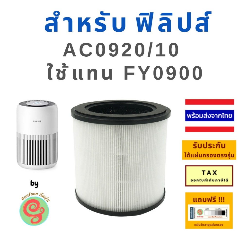 ไส้กรอง เครื่องฟอกอากาศ Philips รุ่น AC0920/10 PureProtect Mini 900 ...