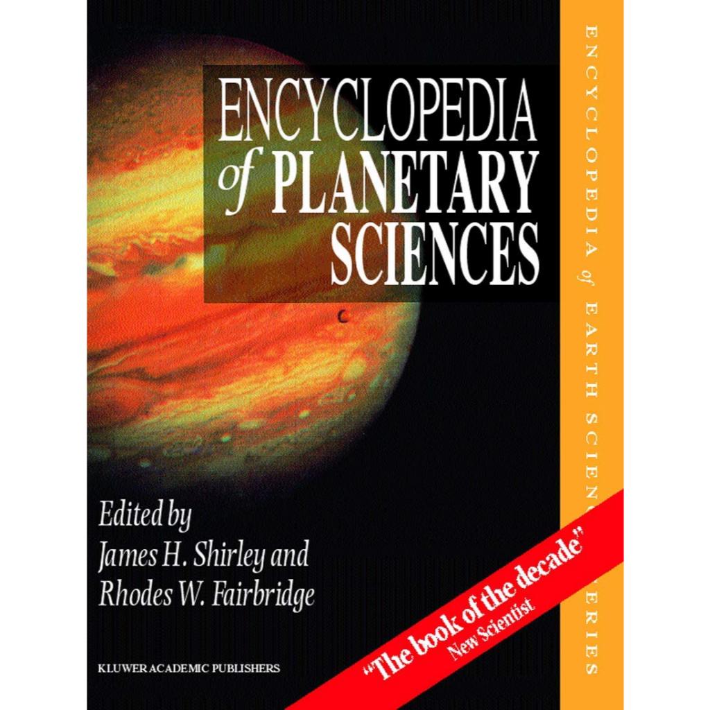 [หนังสือ] Encyclopedia of Planetary Sciences ตำรา ดาราศาสตร์ planet ...