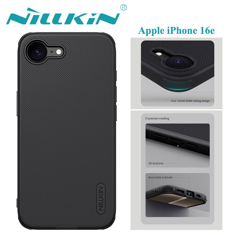 Nillkin เคส เคสโทรศัพท์ for Apple iPhone 16e Case Super Frosted Pro Shockproof Back Cover เคสไอ ...