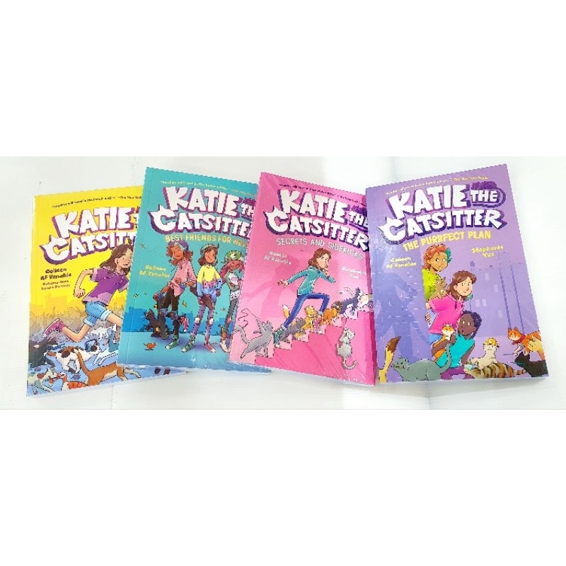 Katie the catsitter 1-4 (lasted) comic book for the cat lover มาผจญภัย ...
