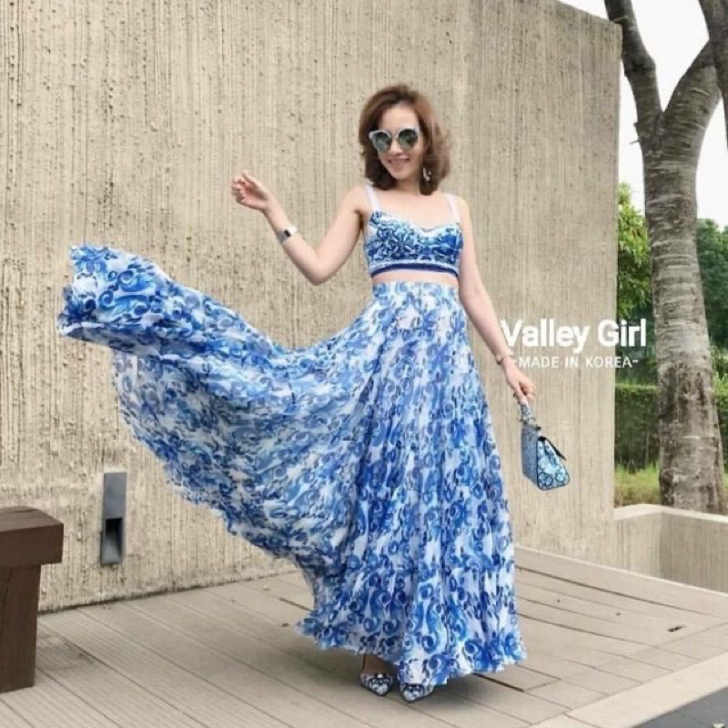 ชุดเซ็ต ป้าย Velley Girl มือ2 สภาพใหม่ | Shopee Thailand