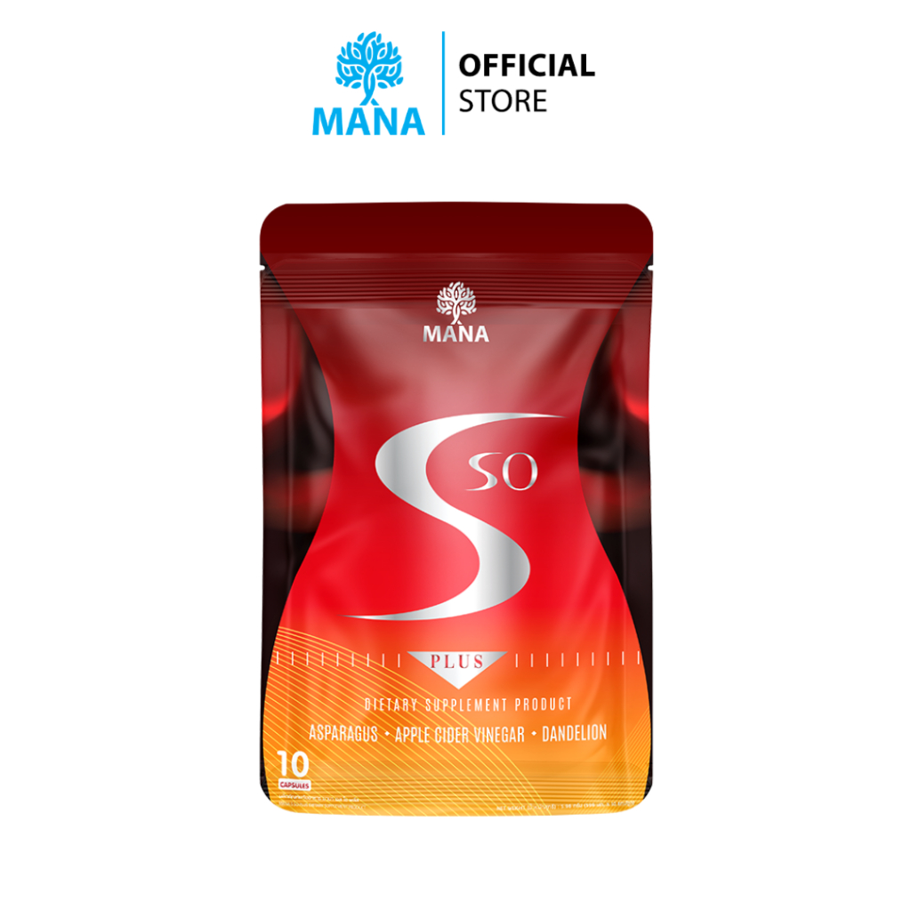 MANA PROLEAN S SO PLUS มานาโปรลีน เอส โซ พลัส ลดบวม ขับโซเดียม เร่ง ...