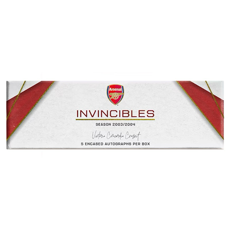Topps Arsenal Invincibles Box (Season 2003/04) กล่องสุ่มการันตีลายเซ็น ...