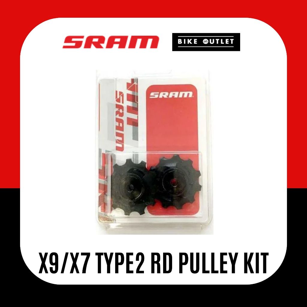 ชุดอะไหล่ลูกกลิ้งตีนผีจักรยาน SRAM X9/X7 TYPE2 RD PULLEY KIT | Shopee ...