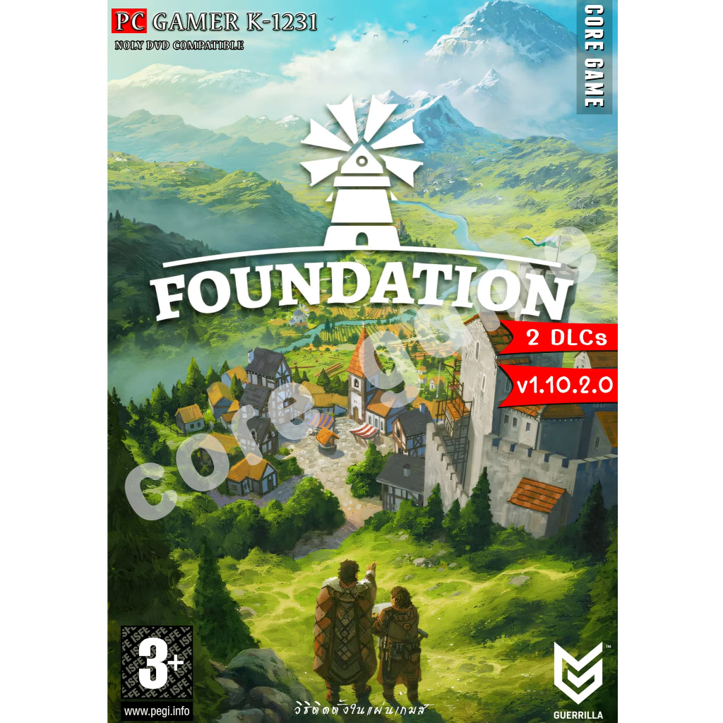 Foundation Supporter Edition (v1.10.2.0 + 2 DLC) แผ่นและแฟลชไดร์ฟ เกมส์ คอมพิวเตอร์ Pc และ โน๊ต ...