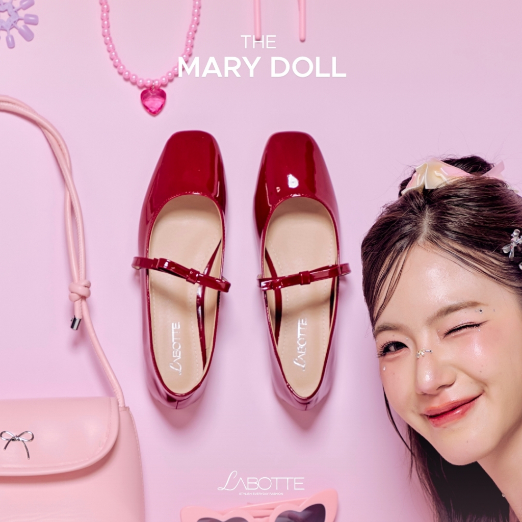 The Mary Doll - Labotte.bkk รองเท้าคัชชู Mary Jane Shoes (250-1) | Shopee Thailand