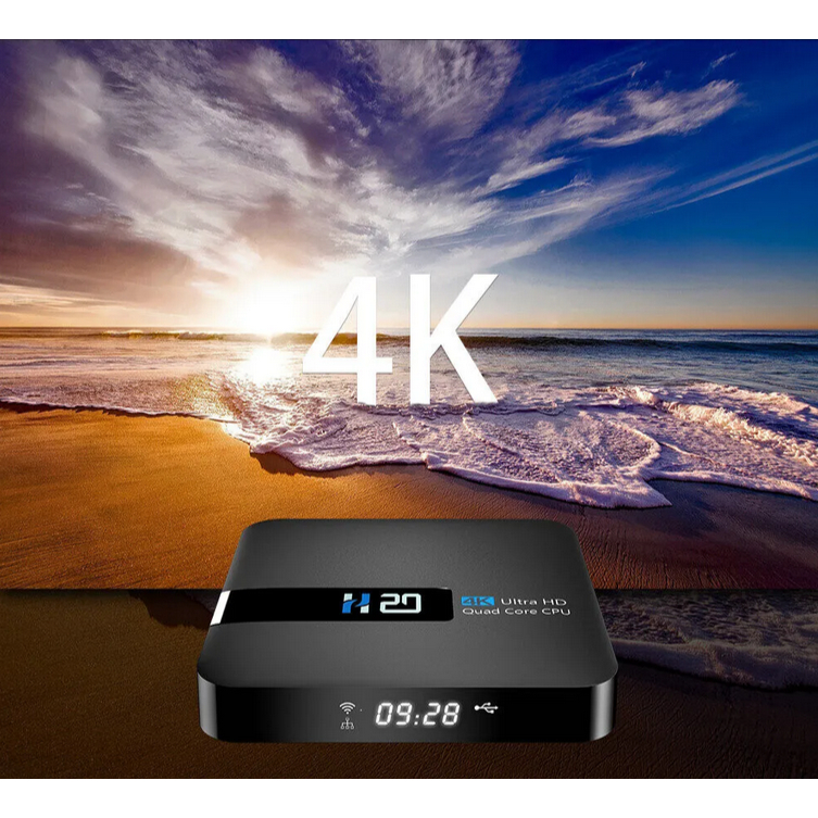 H20 Android 10 4K/HD TV BOX รองรับ RAM8G+ROM 128GB Wifi ดูบน Disney ...