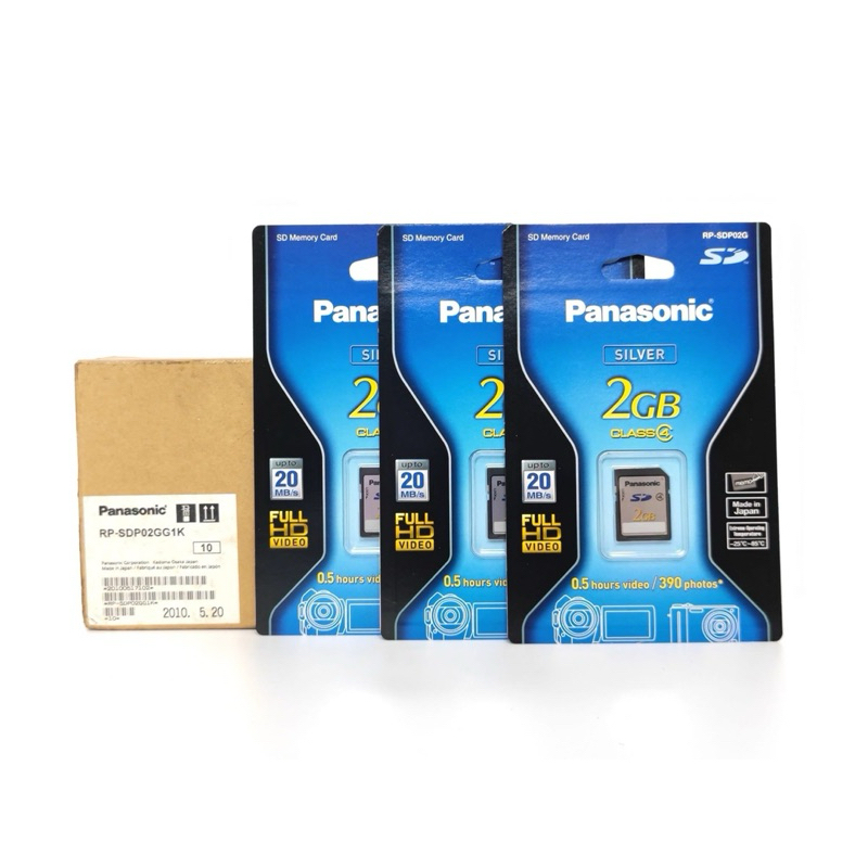 SD Memory Card Panasonic 2GB แท้ | Shopee Thailand