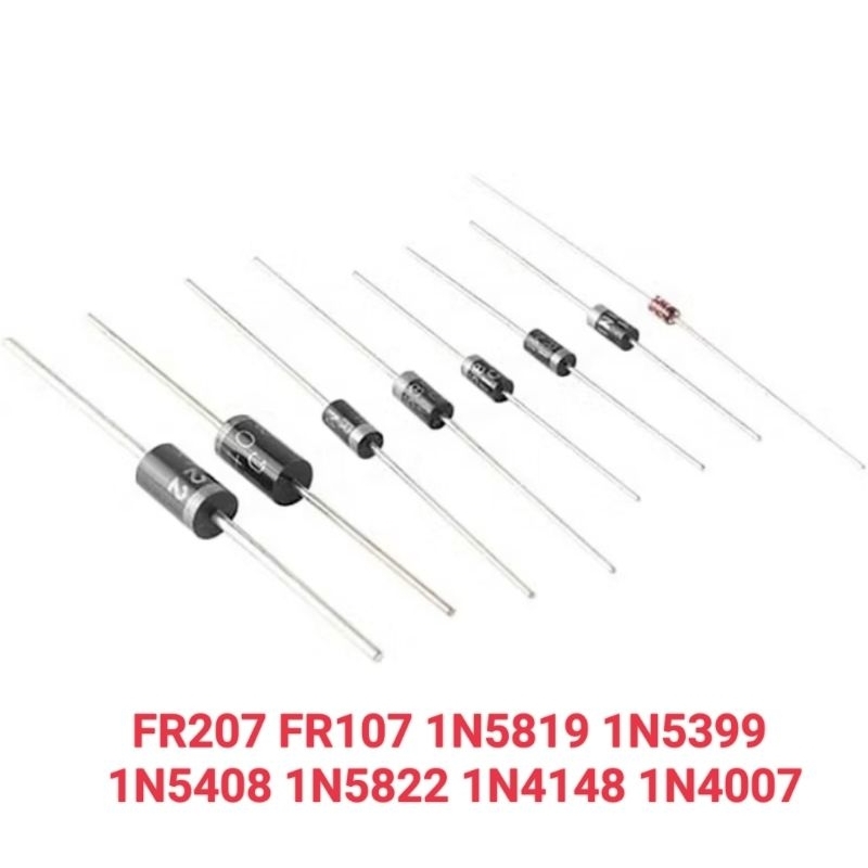 ไดโอด Diode FR207 FR107 1N5819 1N5399 1N5408 1N5822 1N4148 1N4007 | Shopee Thailand