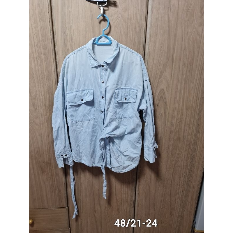 numsha brand เสื้อเชิ้ตสตรีมือ2 กว้าง48 ใช้โค้ดส่งฟรีได้ | Shopee Thailand