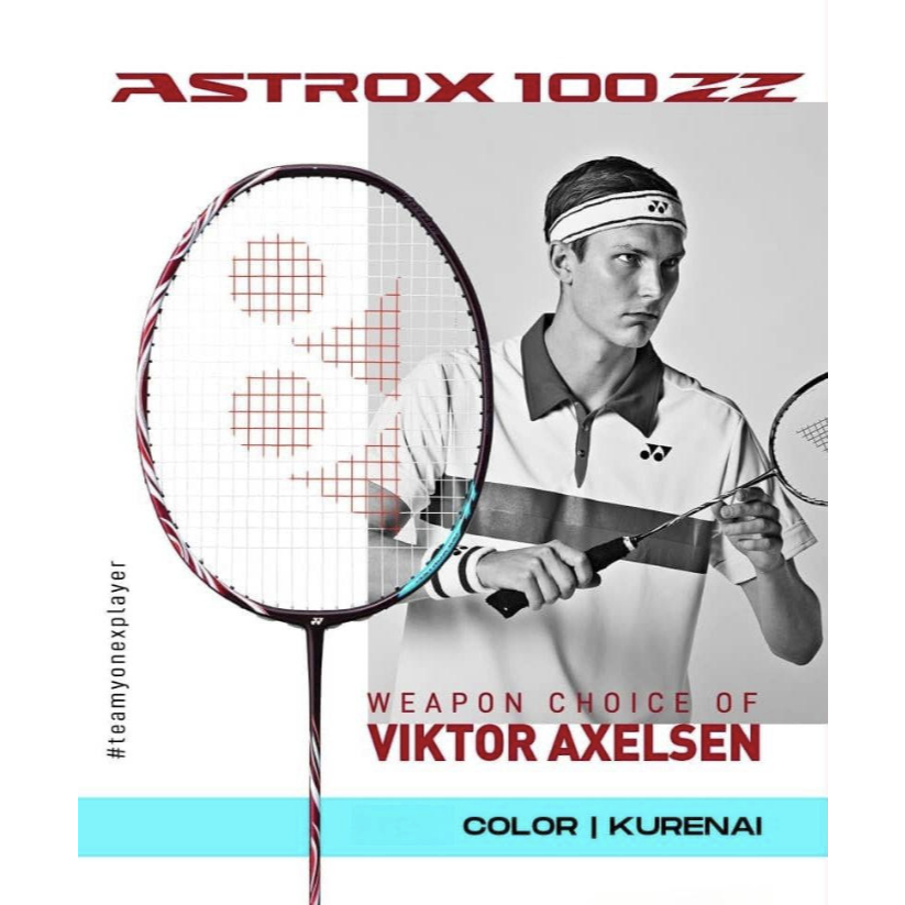 🔥 YONEX ASTROX 100 ZZ (Kurenai) 🏸 ไม้แบดสายบุกสุดพลัง 💥 ก้าน Extra ...