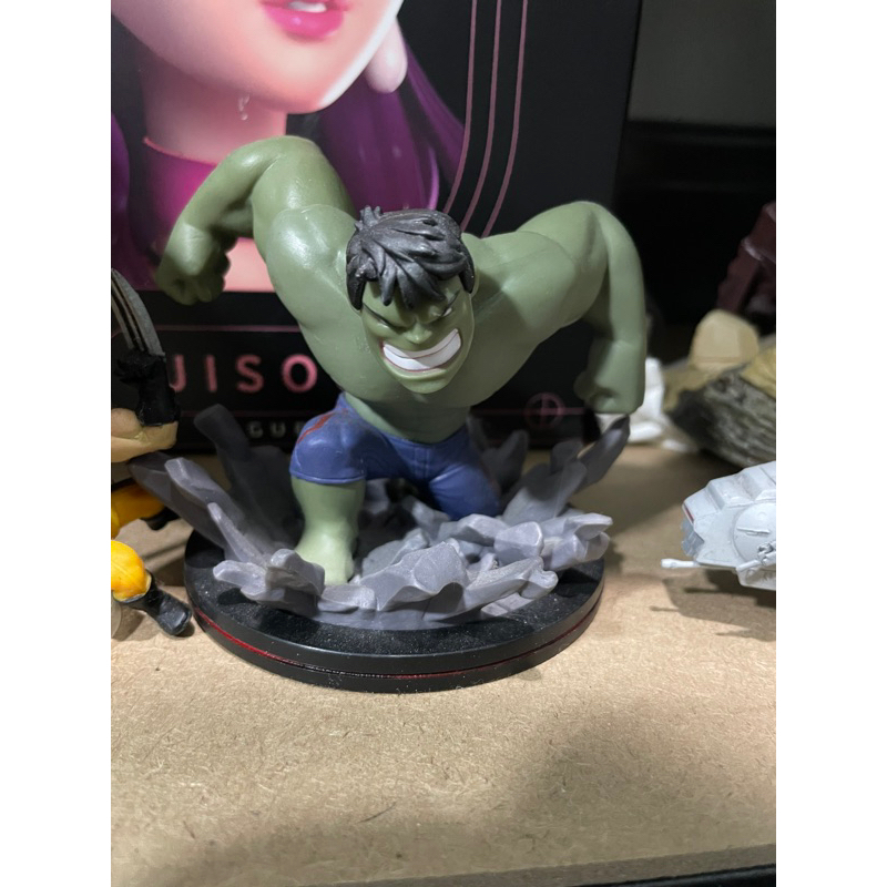 Q-Fig Hulk avengers age of ultron mini statue figure q fig | Shopee ...